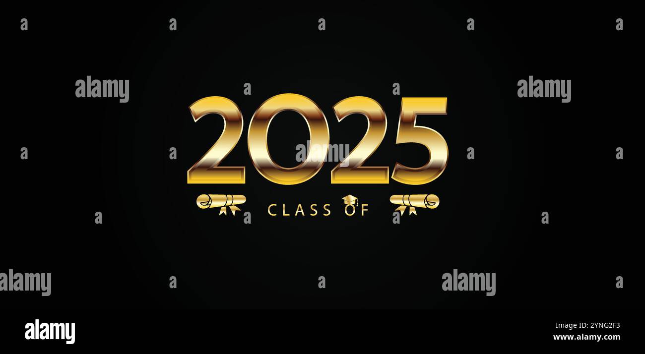 Celebrating the Graduates of 2025 A Huge Congratulations Stock Vector ...