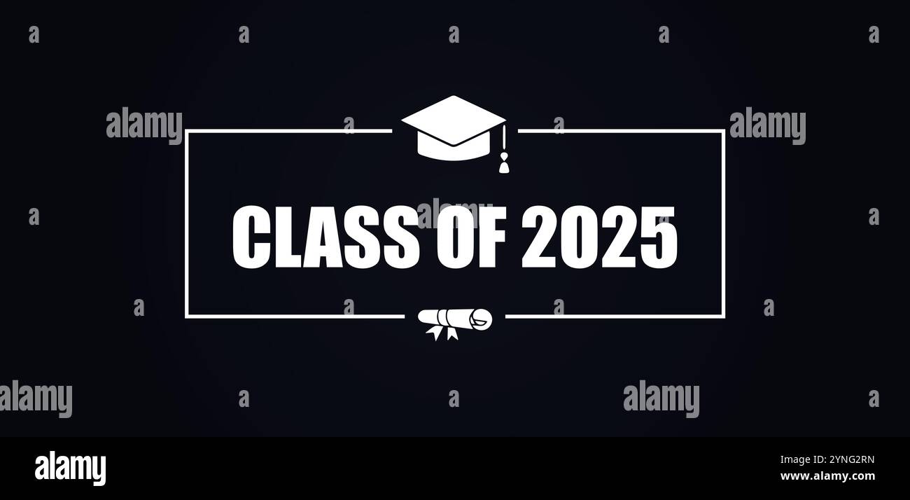 Celebrating the Graduates of 2025 A Huge Congratulations Stock Vector ...