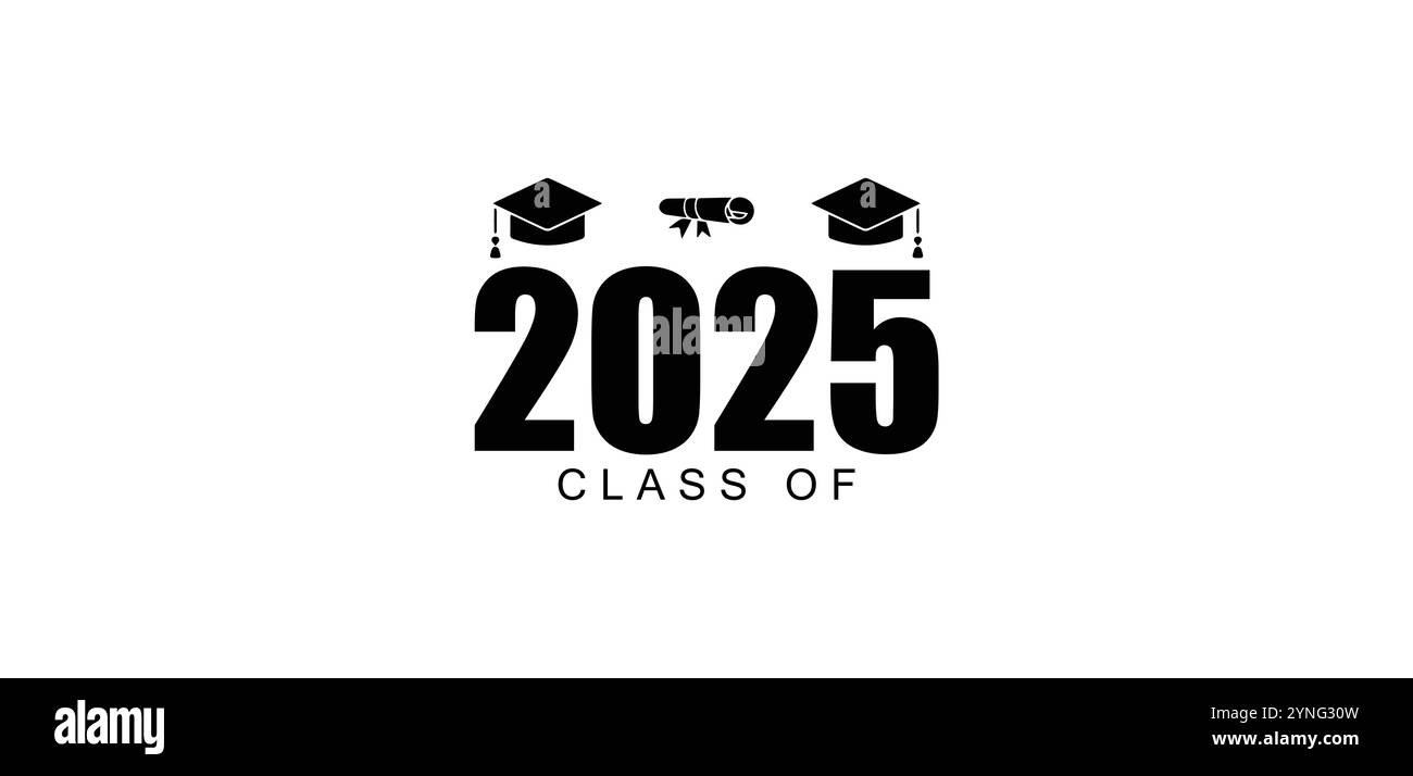 Celebrating the Graduates of 2025 A Huge Congratulations Stock Vector ...