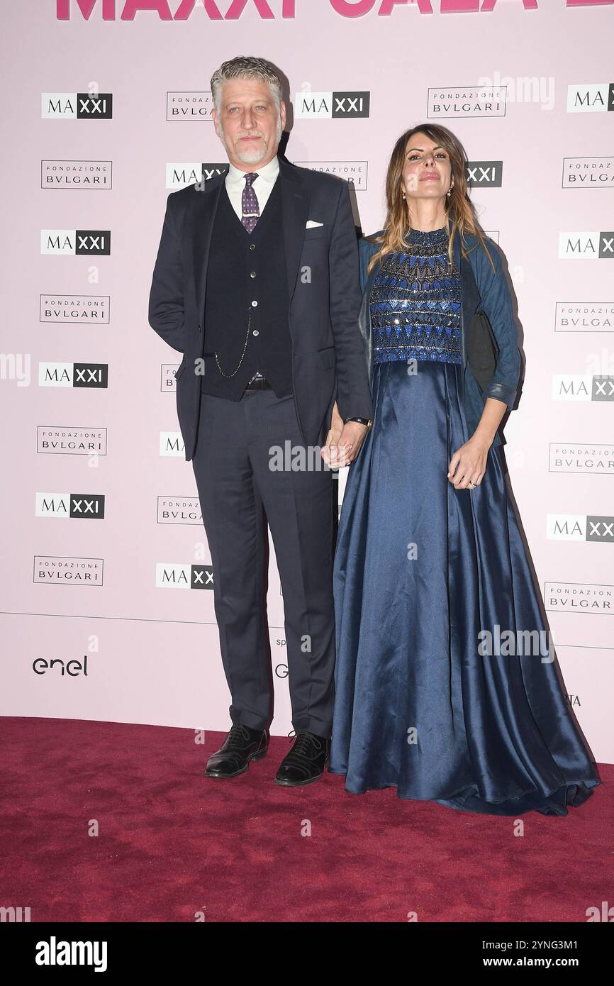 Rome, Maxxi Museum " Maxxi Gala 2024 ", In the photo: Alessandro Giuli ...