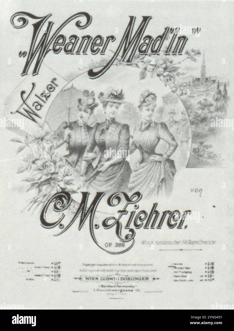 Carl Michael Ziehrer Weaner Mad'ln Stock Photo - Alamy