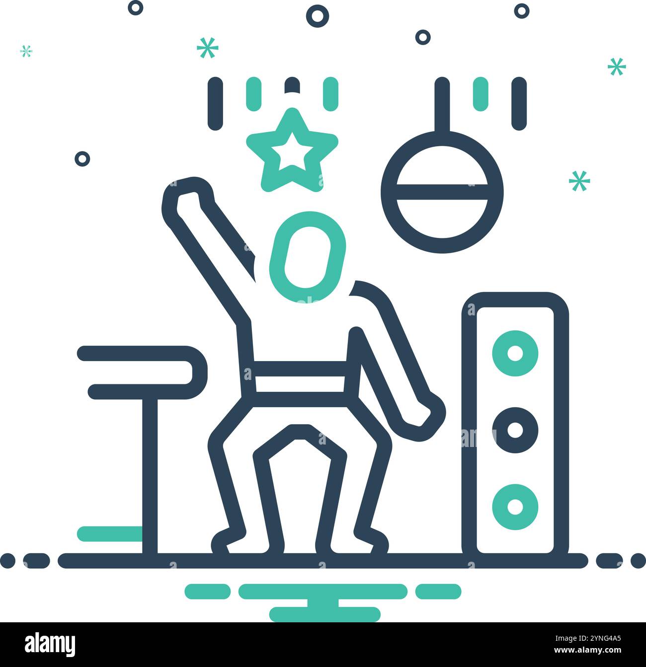 Nightclub shape Stock Vector Images - Alamy