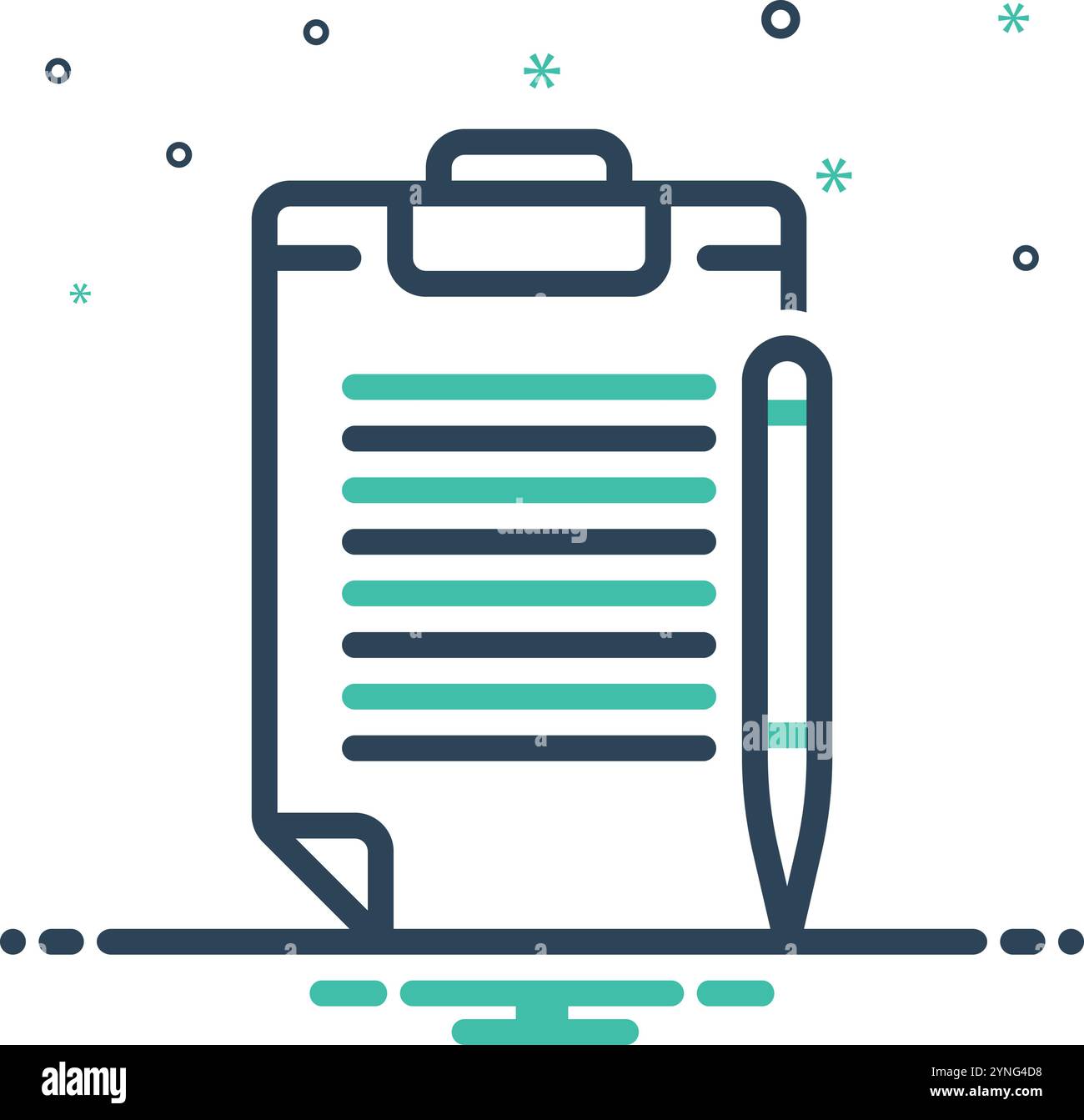 Icon for note, document Stock Vector Image & Art - Alamy