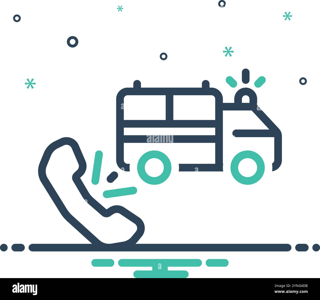 Ambulance call hi-res stock photography and images - Alamy