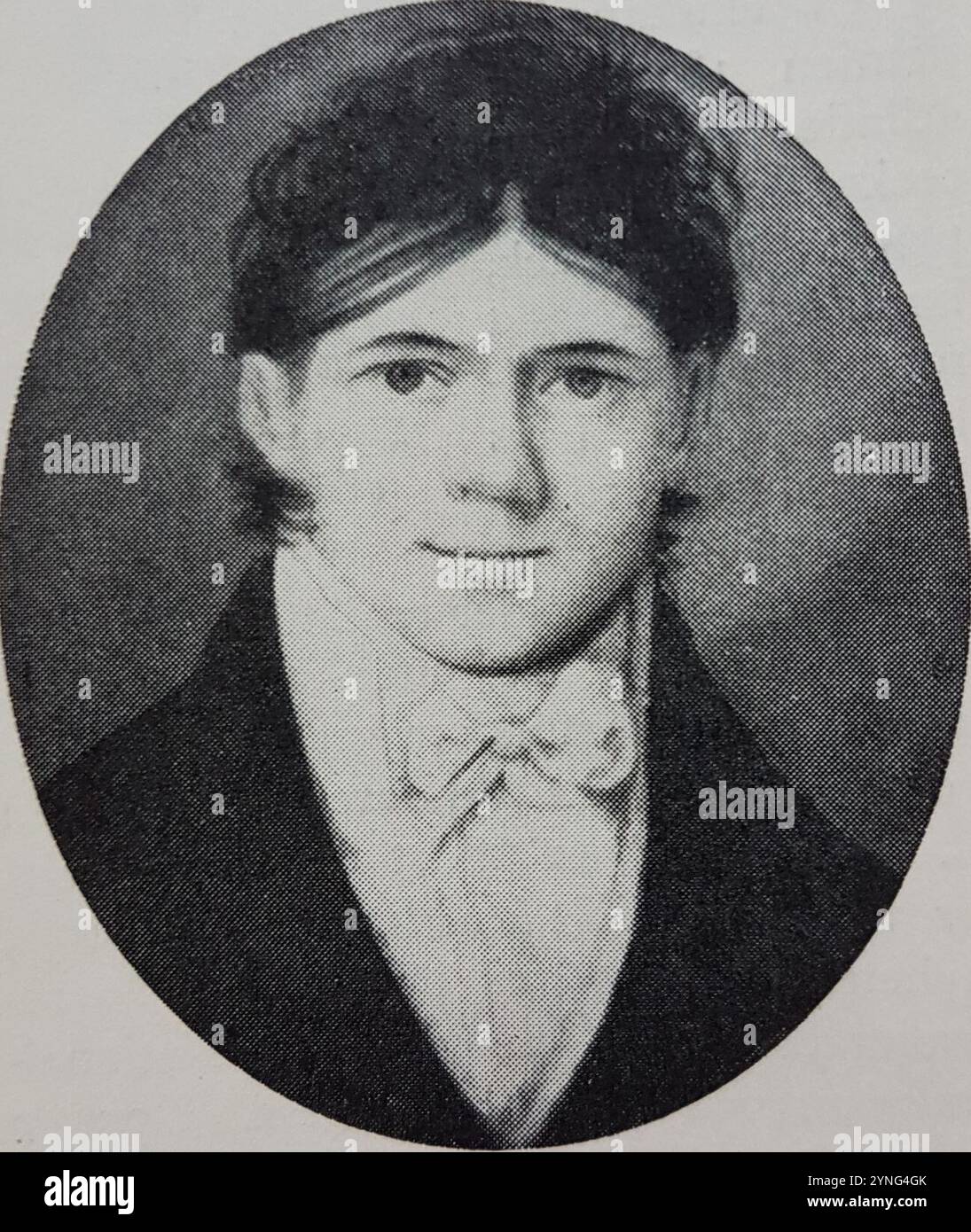 Carl Peter Lekmann självporträtt Stock Photo - Alamy