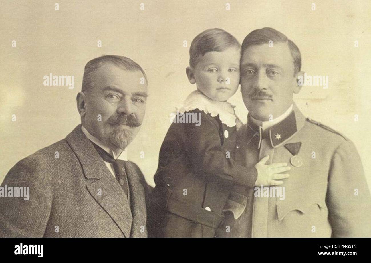 Carl Sacher (1849-1929), Carl Ferdinand Sacher (1912-1991) und Carletto ...