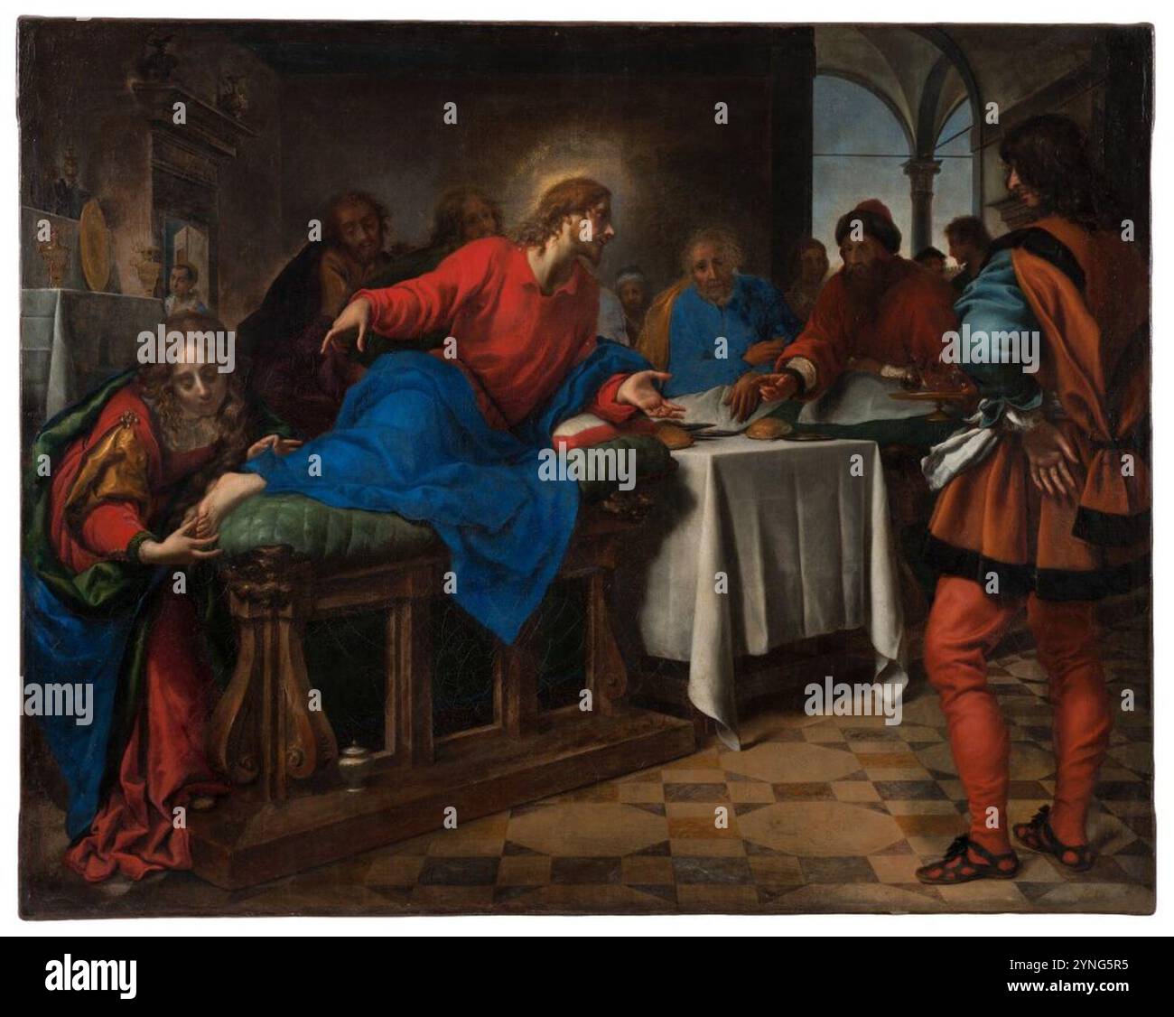 Mary magdalen in the house of simon hi-res stock photography and images ...