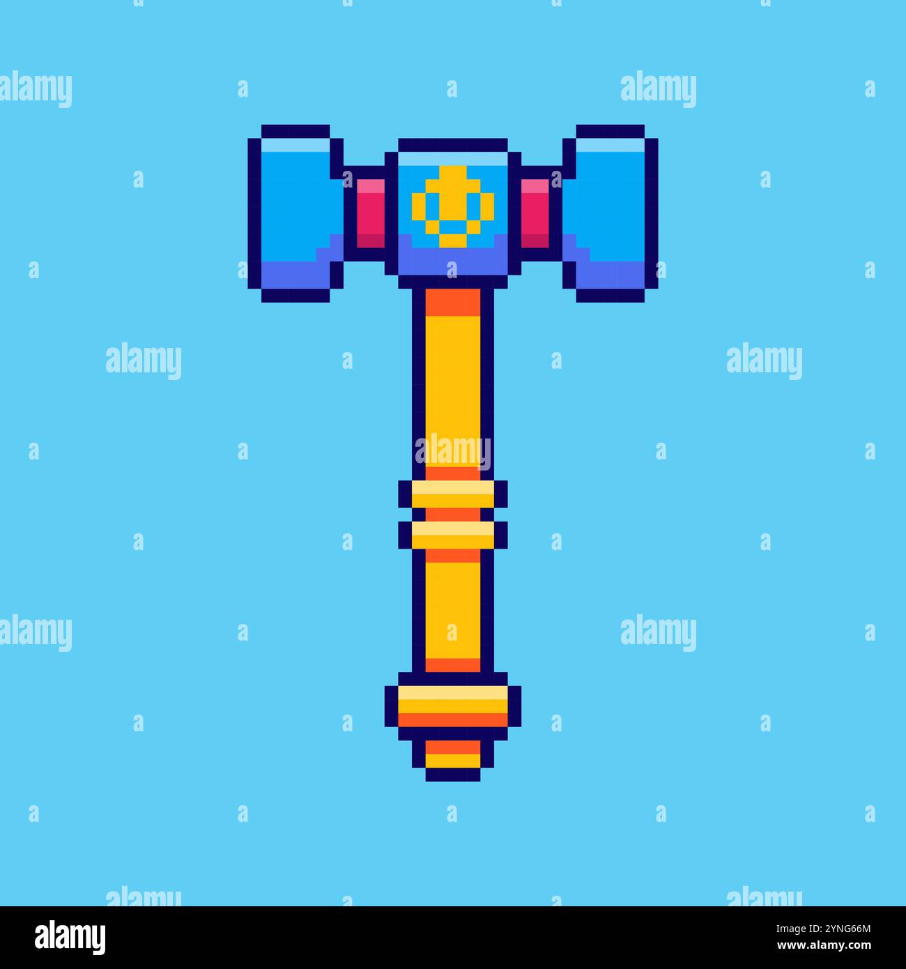 Cartoon hammer hi-res stock photography and images - Alamy