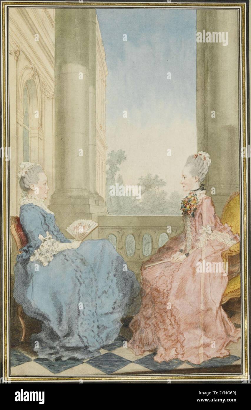 Carmontelle - Princesses de Hesse Stock Photo - Alamy