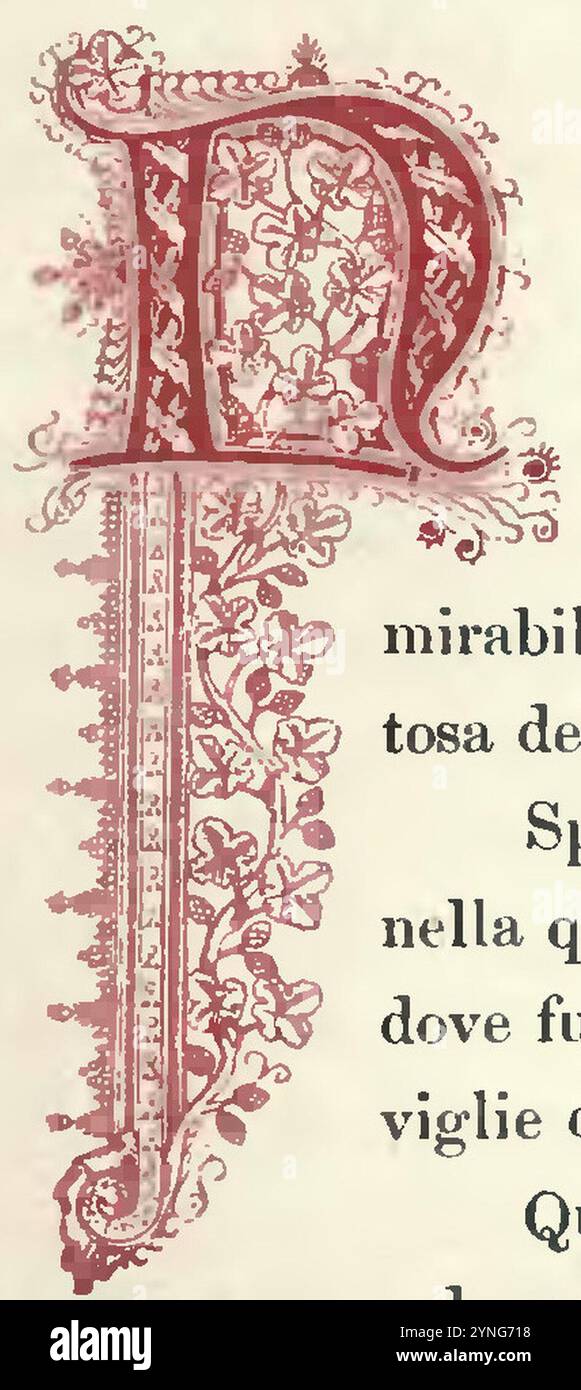 Carocci La villa medicea di Careggi (page 11 crop Stock Photo - Alamy