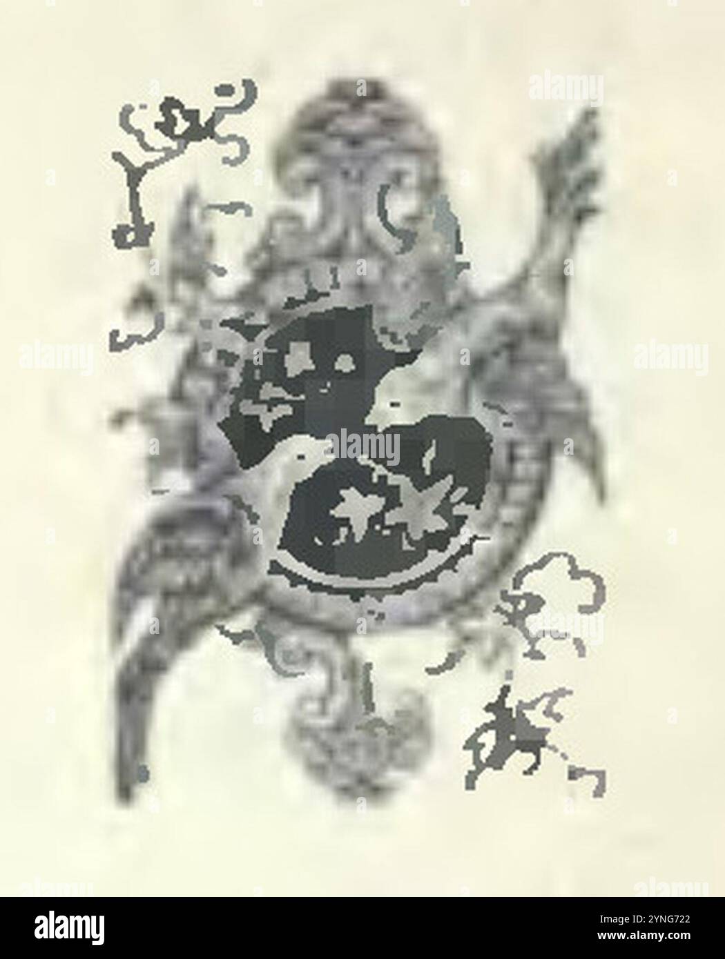 Carocci La villa medicea di Careggi (page 80 crop Stock Photo - Alamy