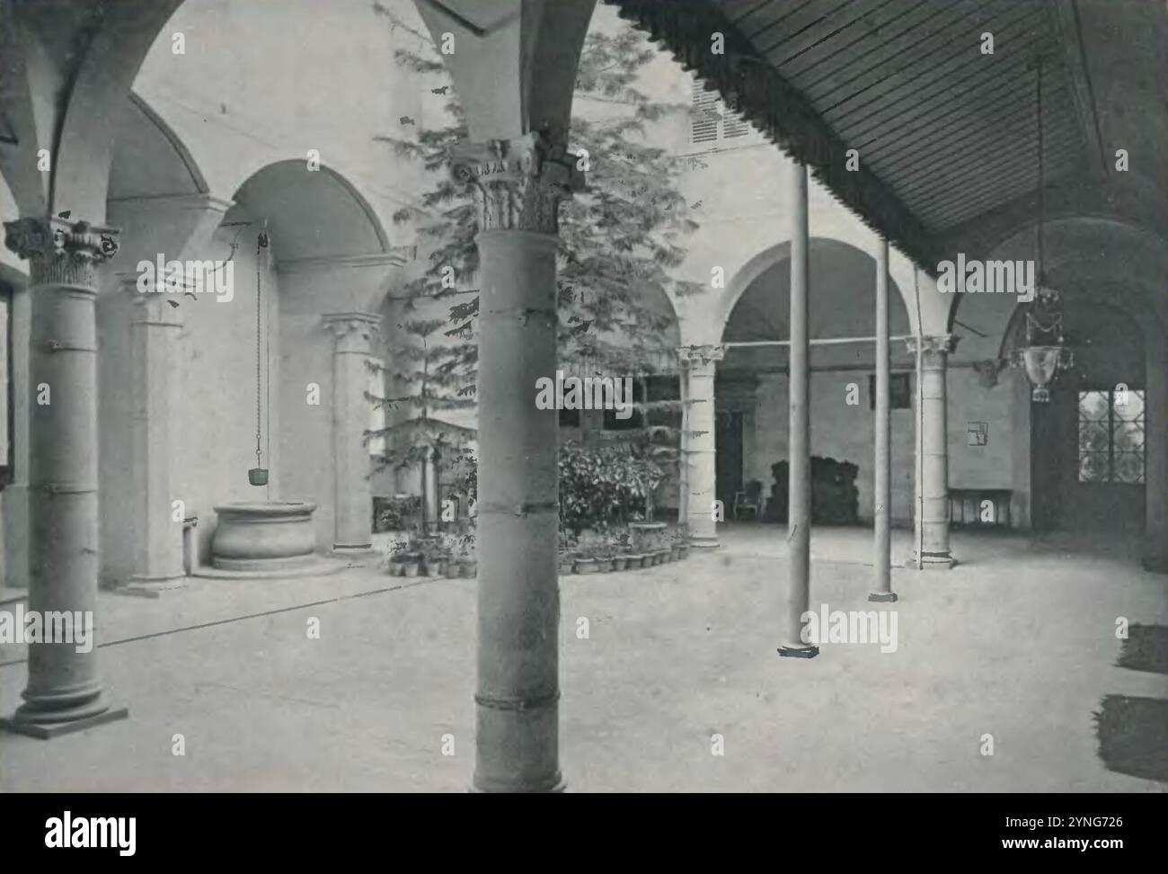 Carocci La villa medicea di Careggi (page 60 crop Stock Photo - Alamy