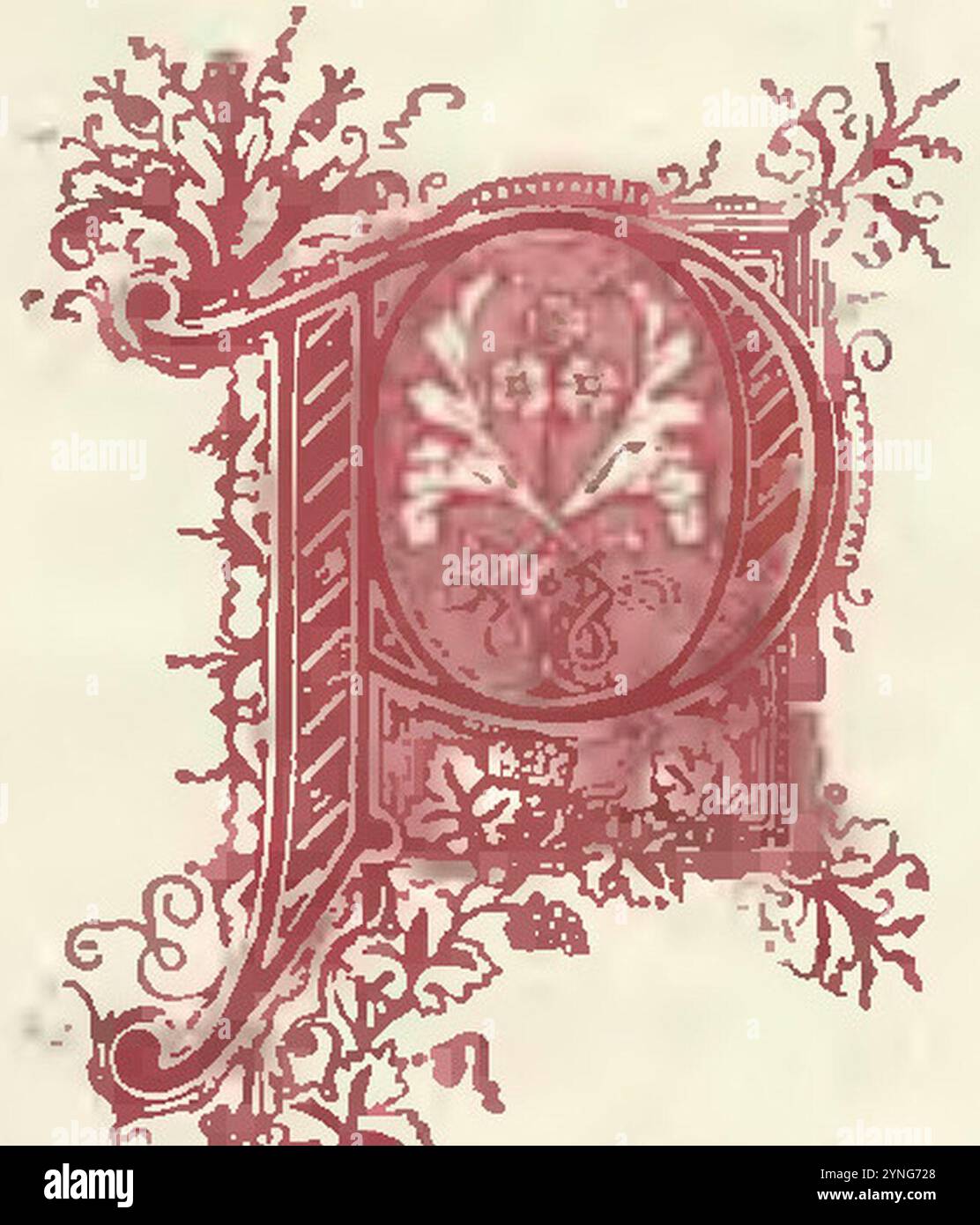 Carocci La villa medicea di Careggi (page 17 crop Stock Photo - Alamy