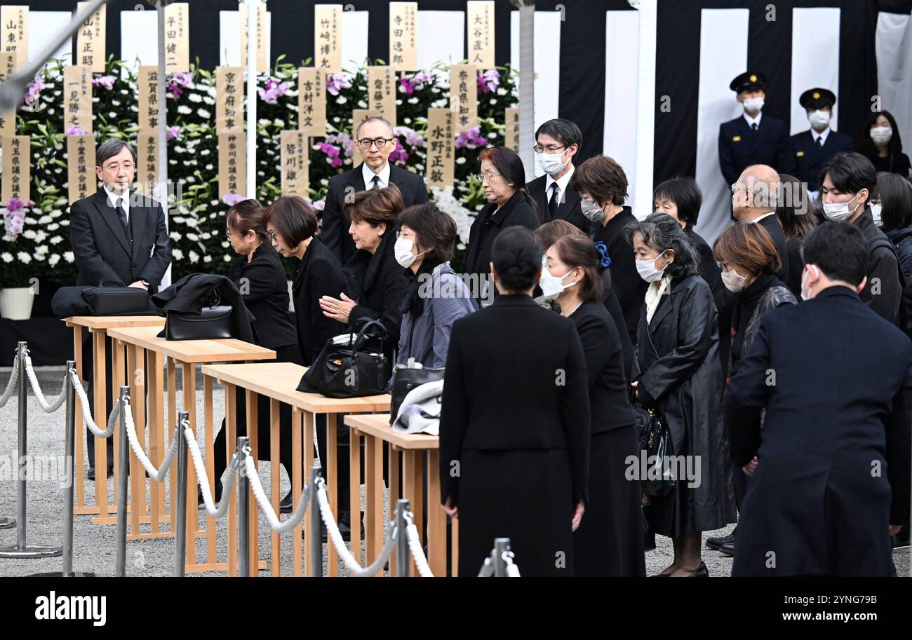 The funeral ceremony of Japanese Princess Yuriko Mikasa, who passed ...