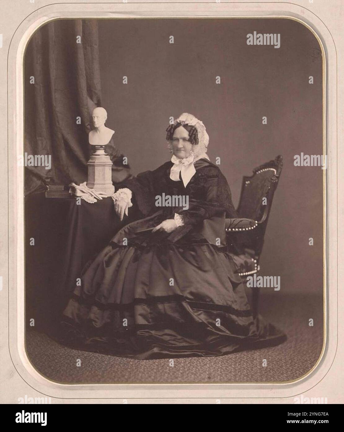 Caroline Augusta, Empress of Austria and Queen of Hungary in her final ...