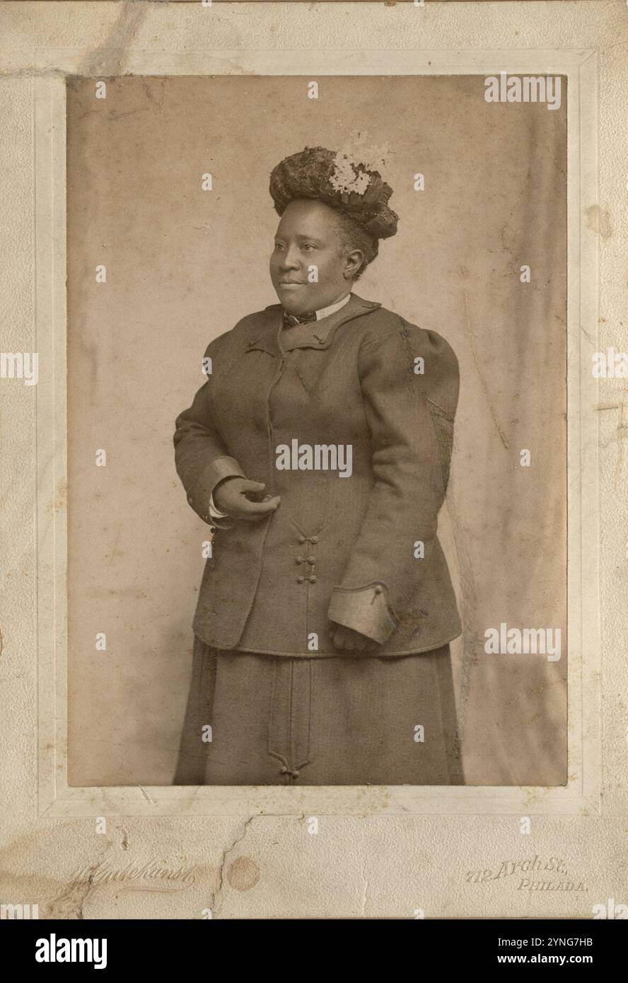 Caroline Still Anderson circa 1890 Stock Photo - Alamy