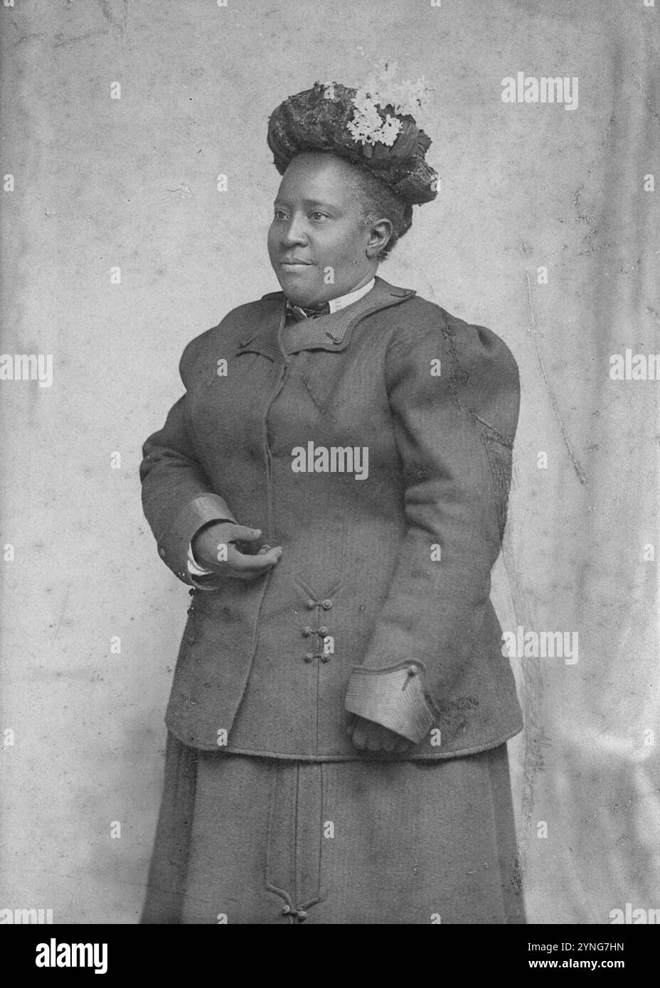 Caroline Still Anderson circa 1890 (cropped Stock Photo - Alamy