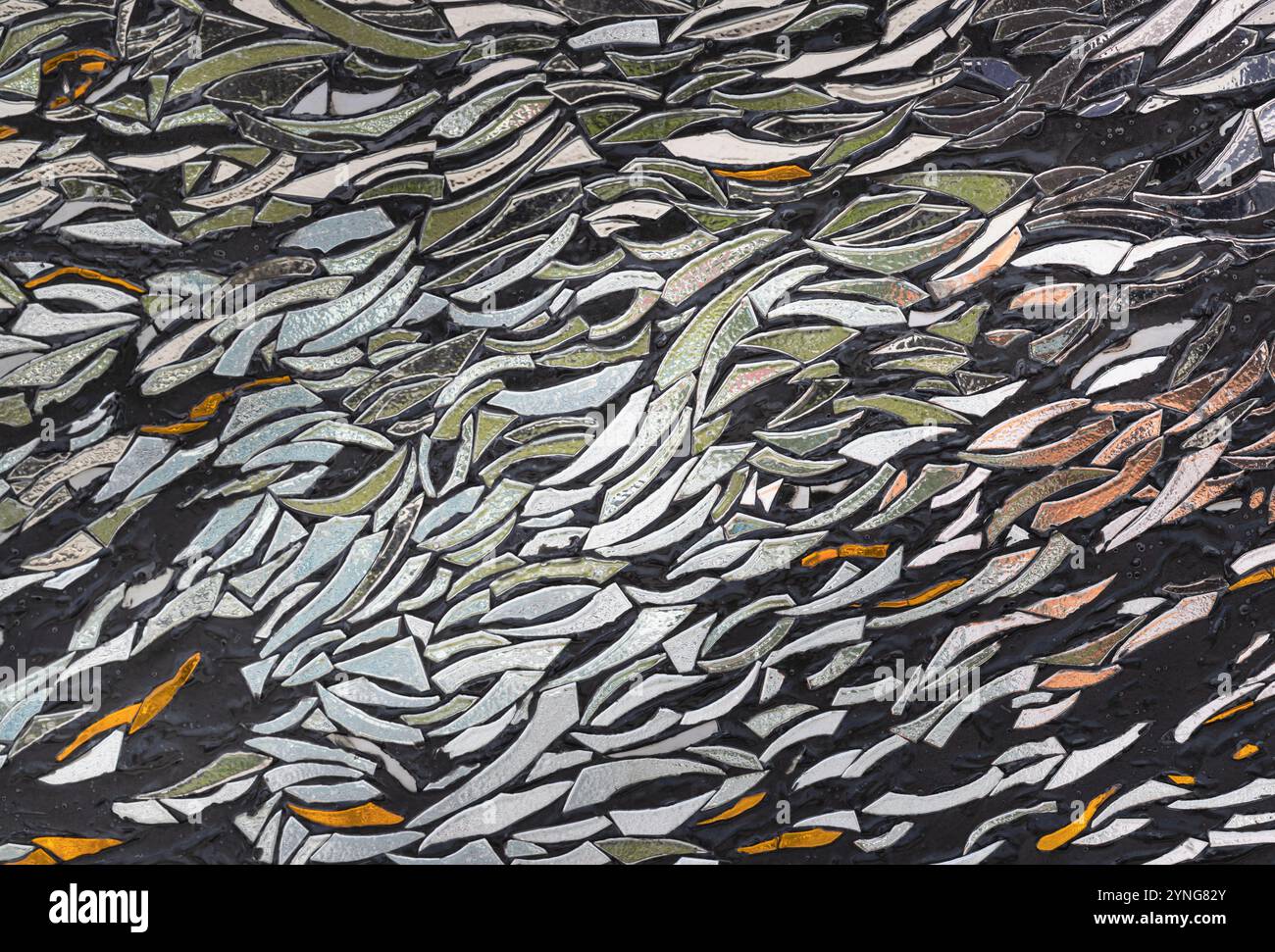 Bangkok, Thailand - 28 Sep, 2024 - The walls are decorated with ...