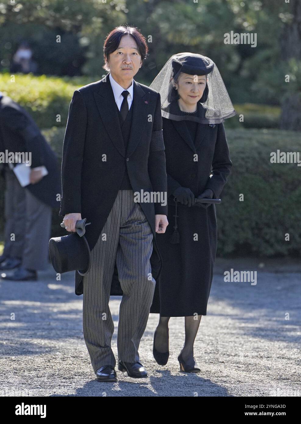 Tokyo, Japan. 26th Nov, 2024. Japanese Crown Prince Fumihito and his ...