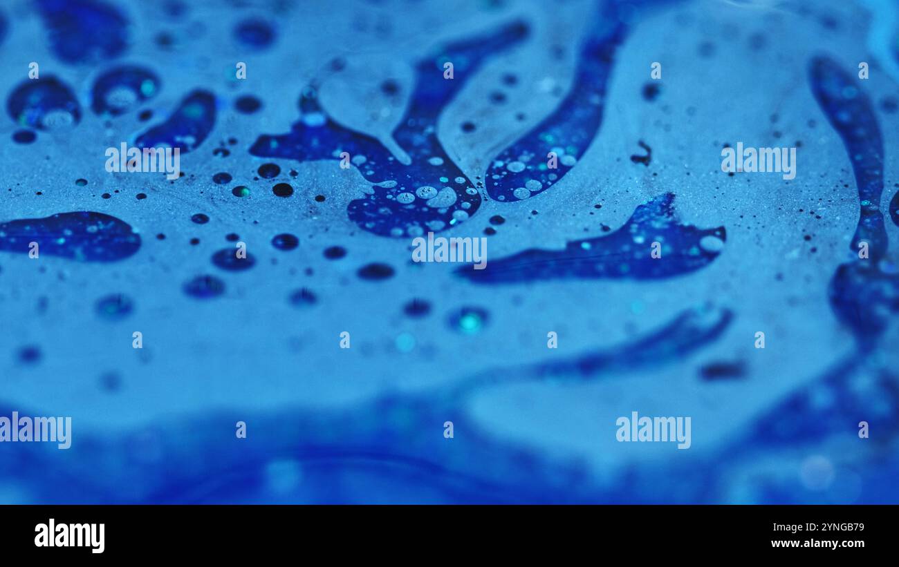 Foam fluid blend paint flow hi-res stock photography and images - Alamy