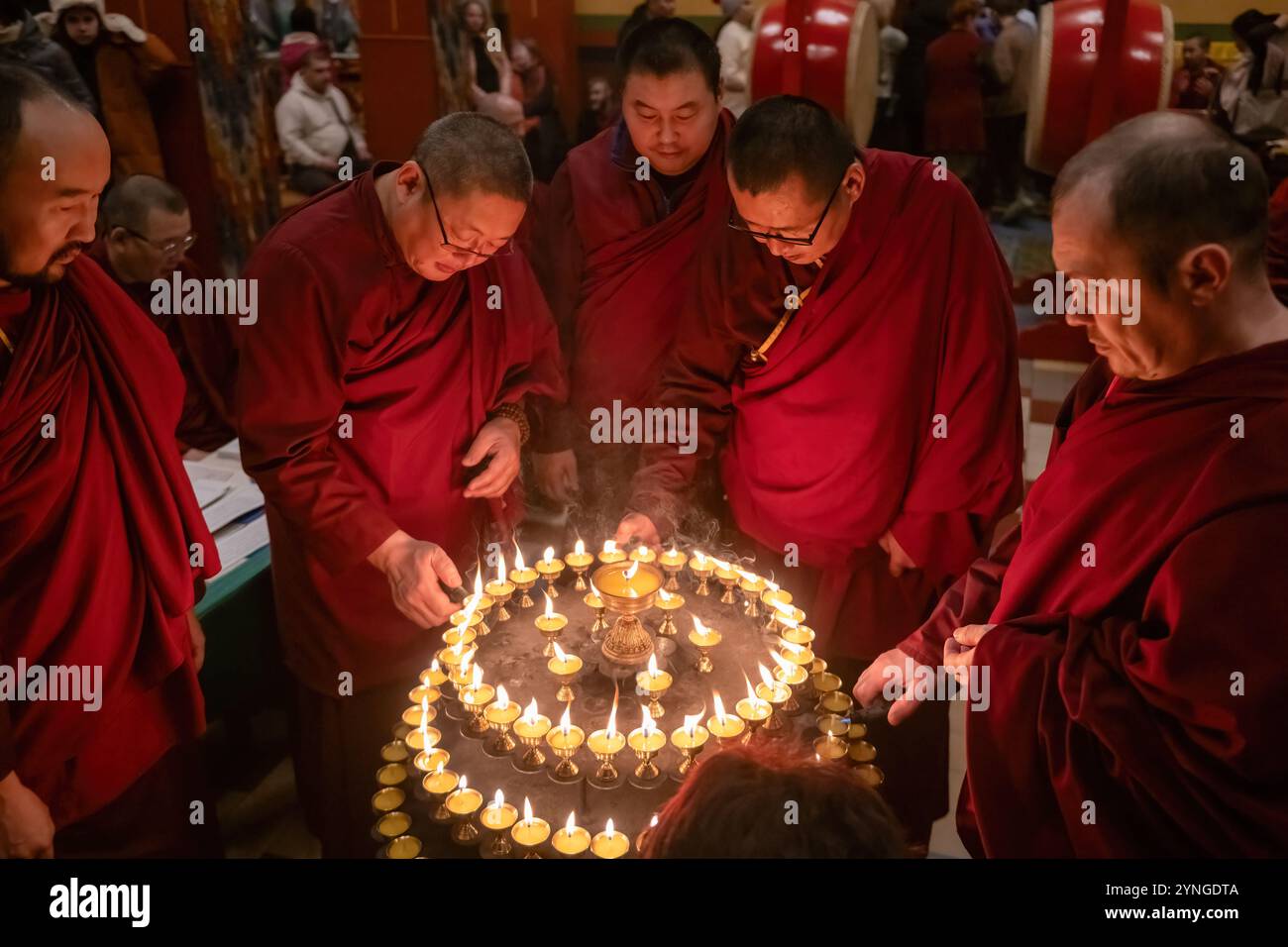 School monk teacher in hi-res stock photography and images - Alamy