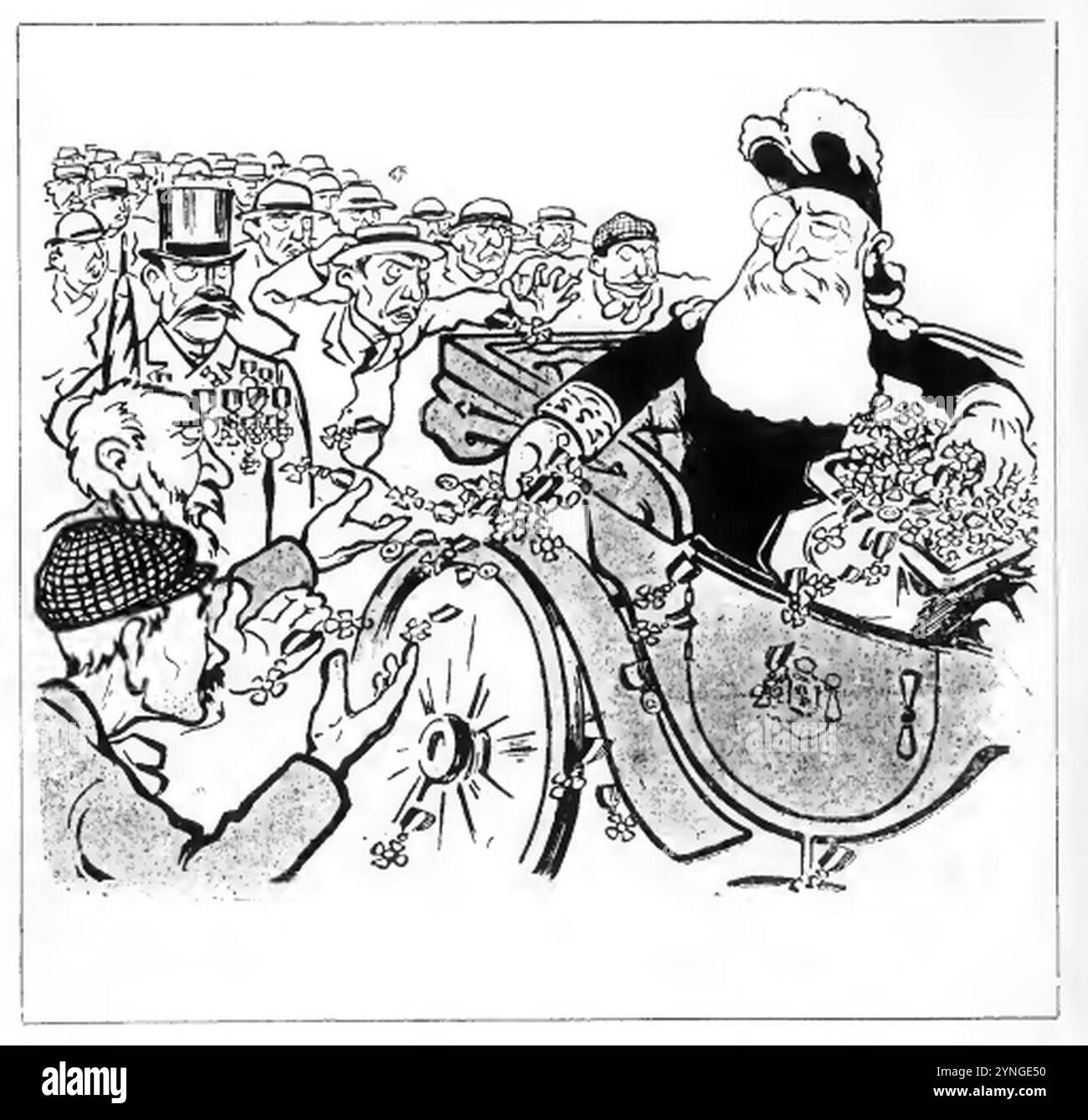 Cartoon king leopold hi-res stock photography and images - Alamy