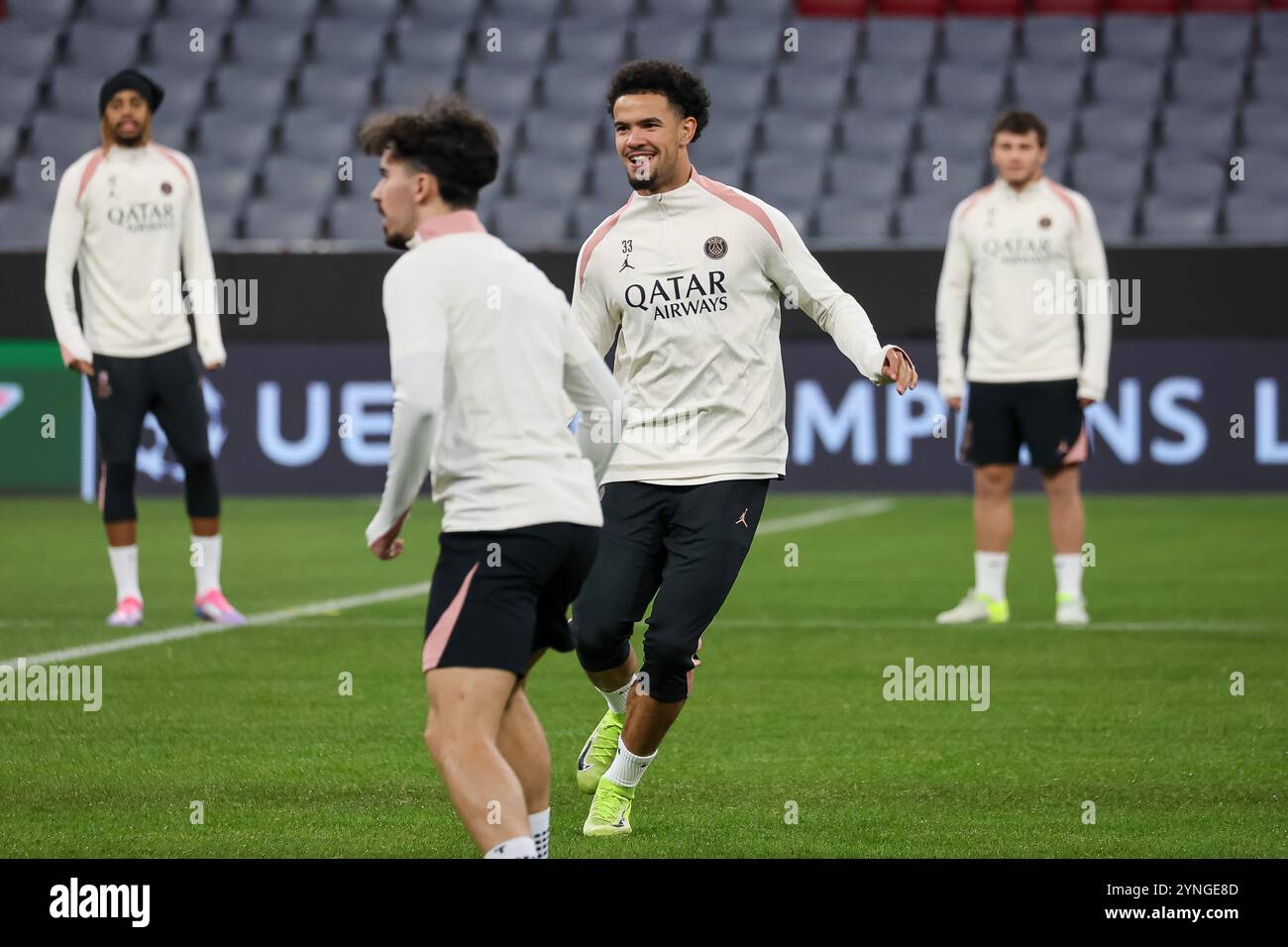 Warren Zaire-Emery (Paris Saint-Germain, PSG, 33), Ger ...