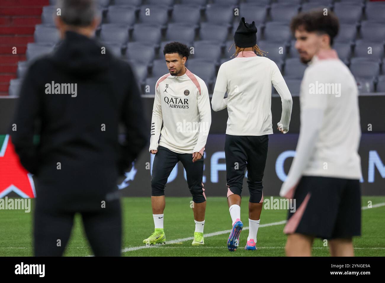 Warren Zaire-Emery (Paris Saint-Germain, PSG, 33), Ger ...