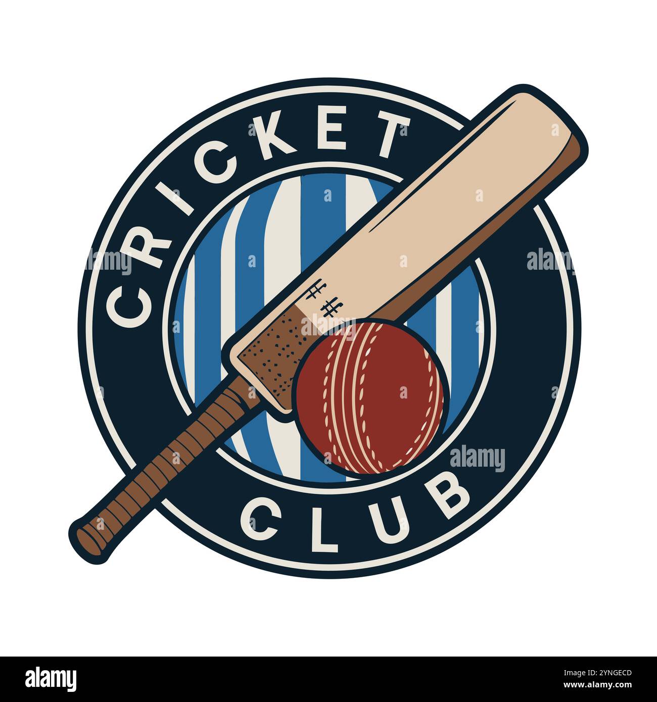 Cricket Logo, Sports Logo Design, Cricket Team Emblem, Custom Cricket ...