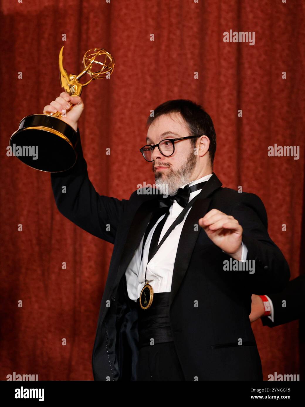 New York, United States. 25th Nov, 2024. Otto Baxter arrives in the ...