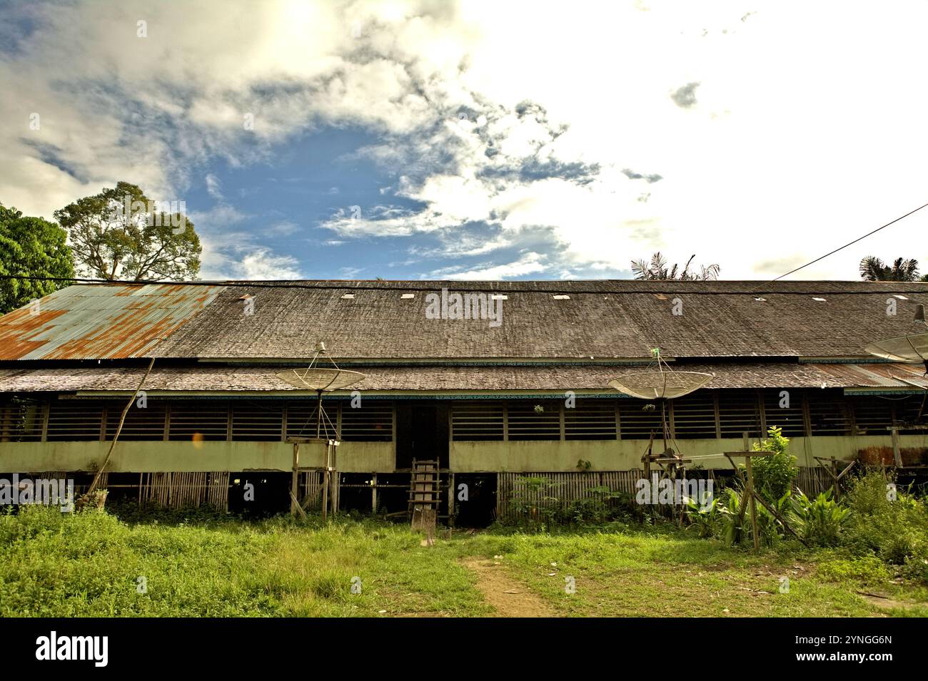House in communal village hi-res stock photography and images - Alamy