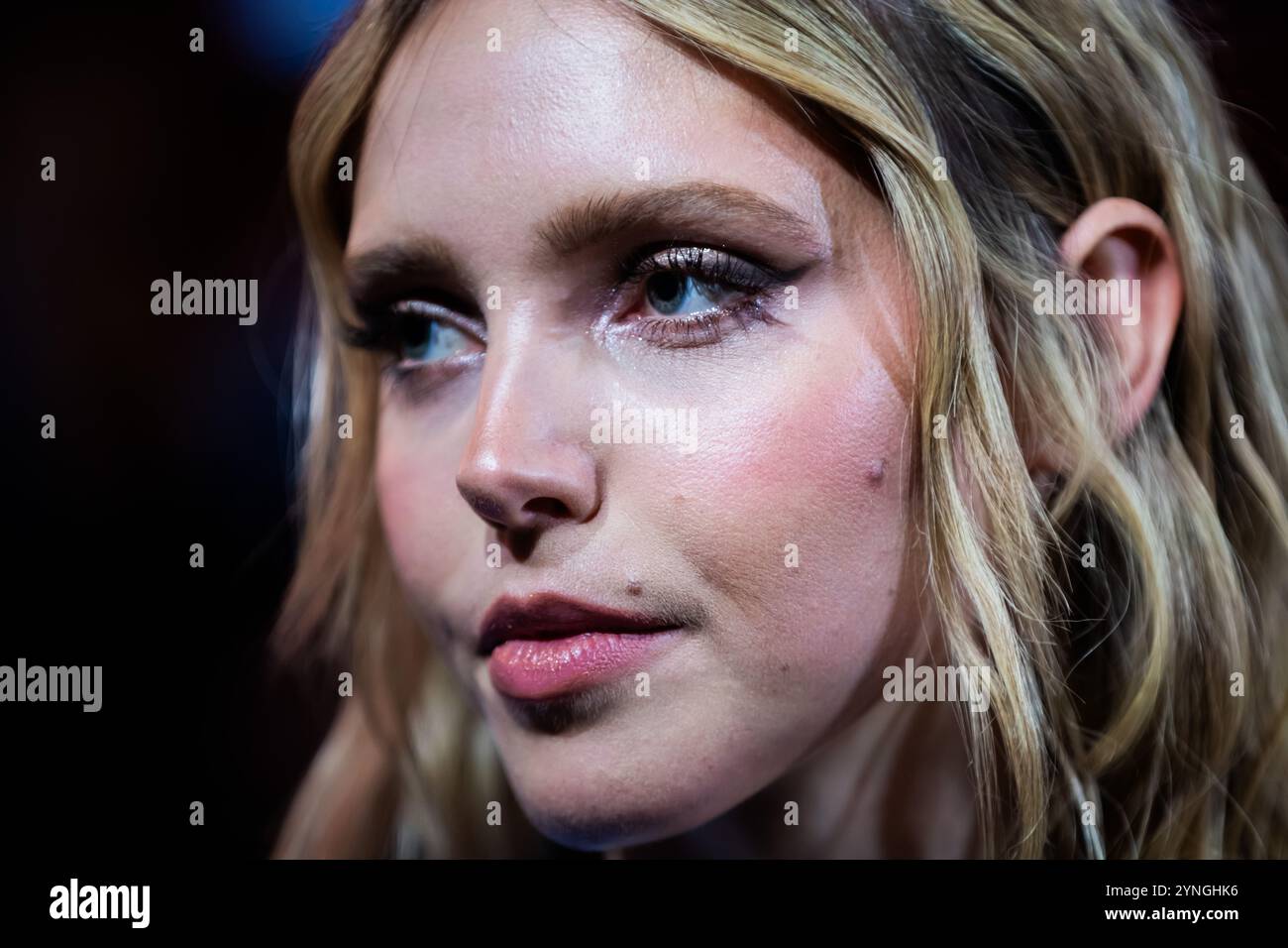 Berlin, Germany. 25th Nov, 2024. Lina Larissa Strahl, actress and voice ...