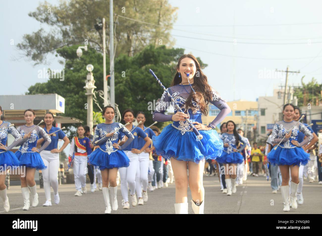76th Dumaguete City Charter Day Civic Military Parade Stock Photo - Alamy