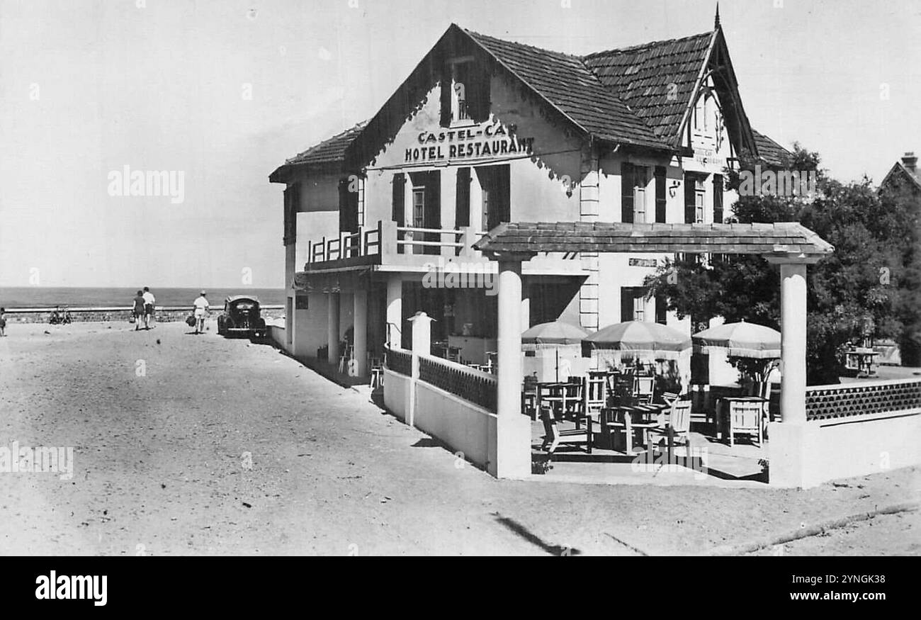 Castel-Cap vers 1955 Stock Photo - Alamy