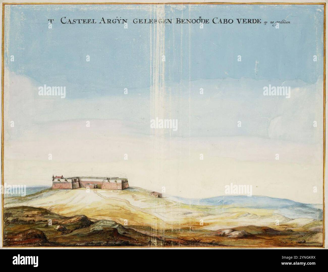 Castelo de Arguim, Johannes Vingboons, 1665, Mauritânia - Image 126734 ...