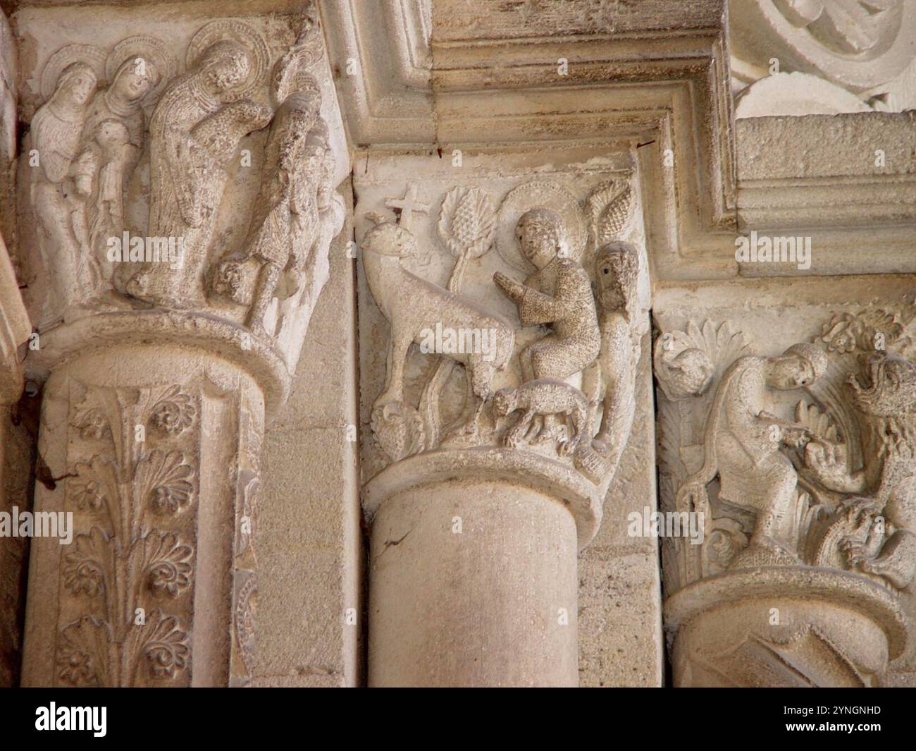 Cathedral of St. Lazare, Autun, France -- Relief sculpture - Vanderbilt ...