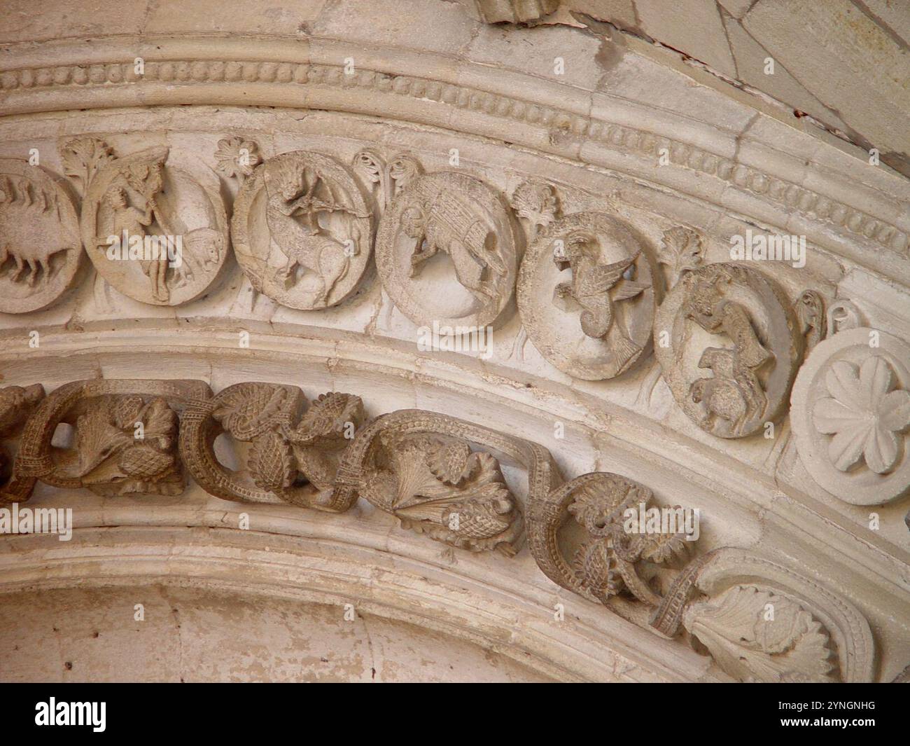 Cathedral of St. Lazare, Autun, France -- Relief sculpture - Vanderbilt ...