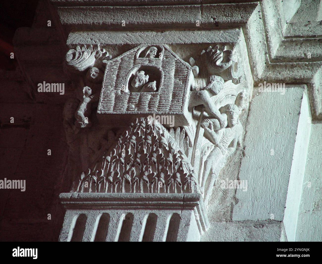 Cathedral of St. Lazare, Autun, France -- Relief sculpture - Vanderbilt ...