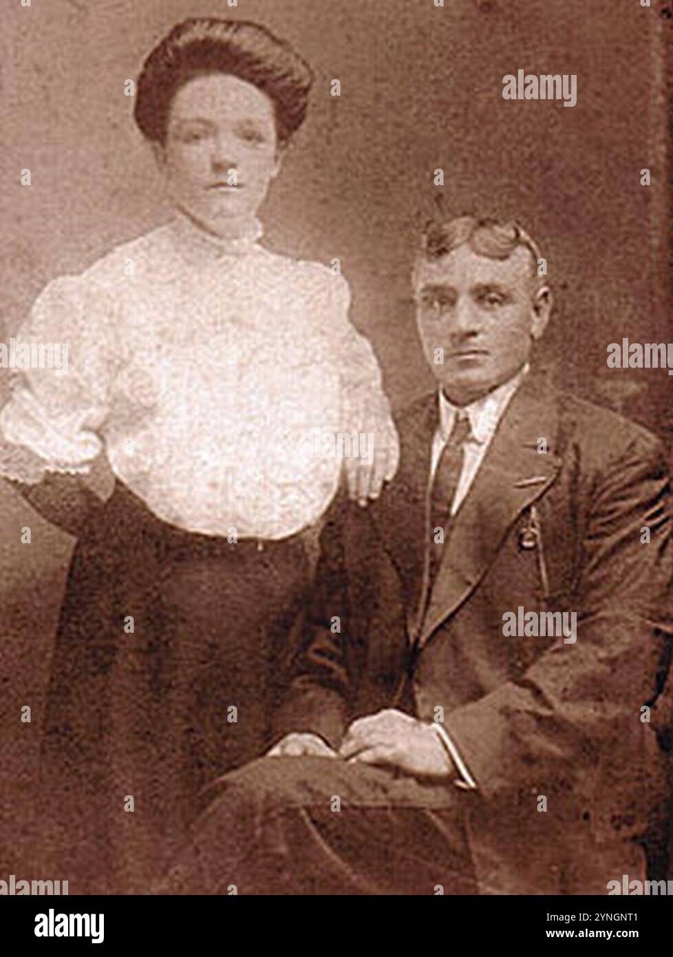 Catherine and John Bourke Stock Photo - Alamy