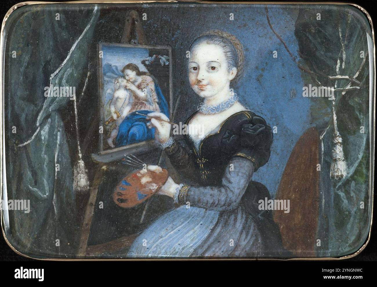 Catherine da Costa - Self-portrait Stock Photo - Alamy