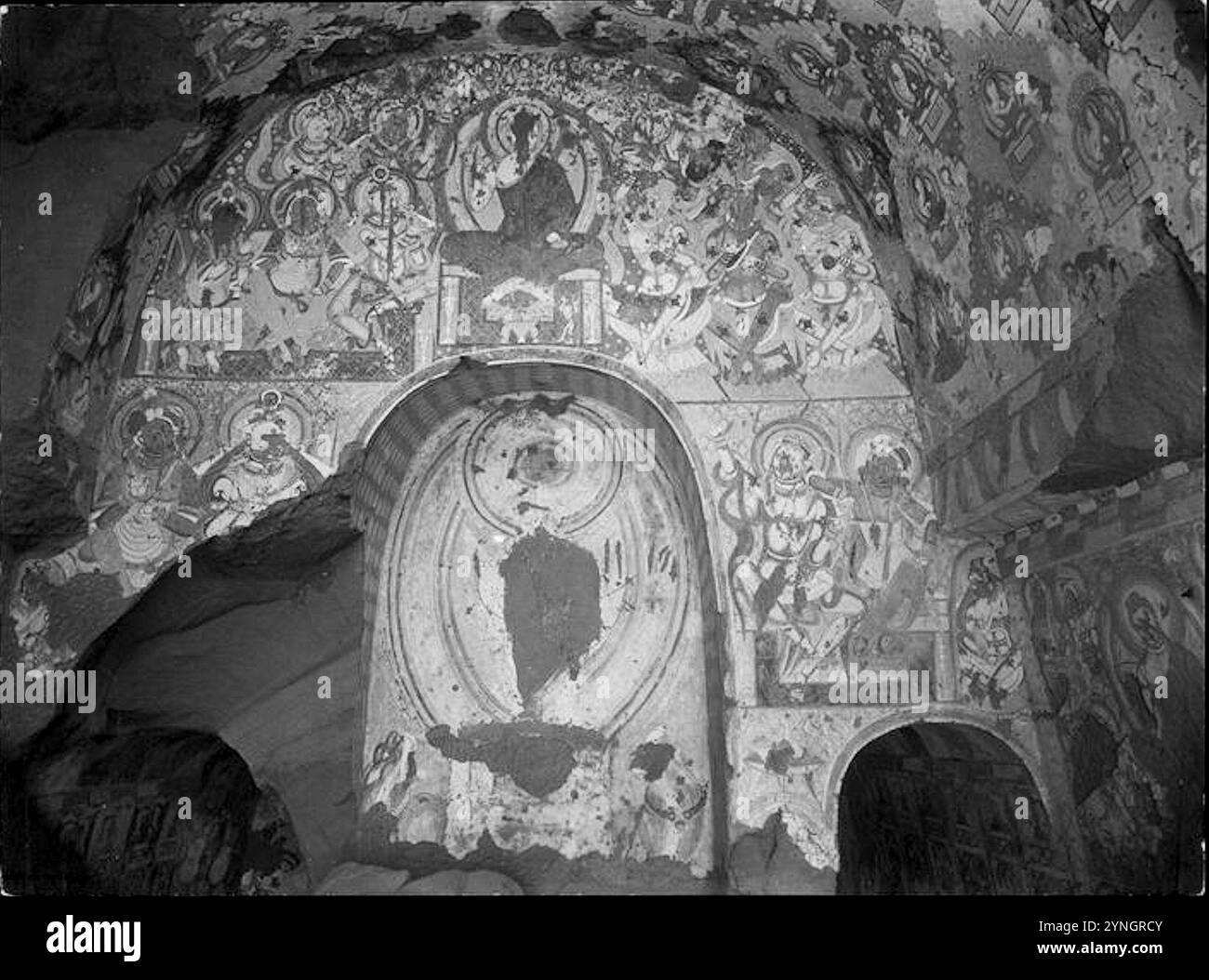 Cave 80, niche wall Stock Photo - Alamy