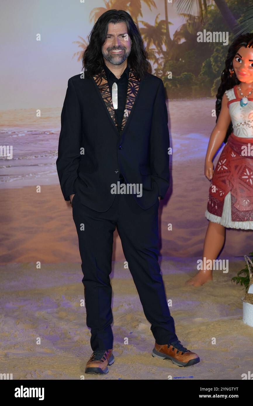 Rome, Italy. 25th Nov, 2024. David Derrick Jr. attends the blu carpet ...