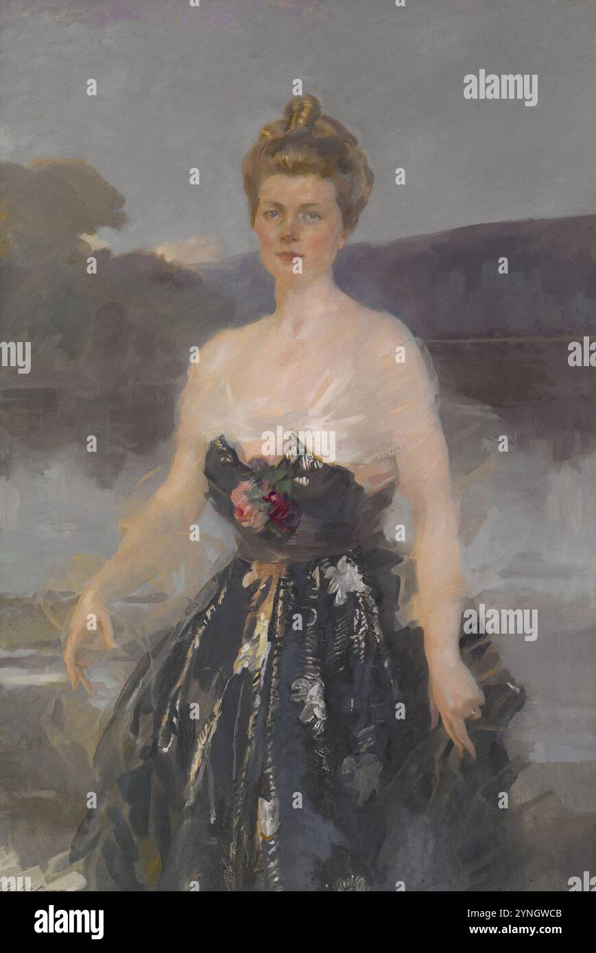 Cecilia Beaux - Portrait of Mrs. Albert J. Beveridge (Catherine Eddy ...