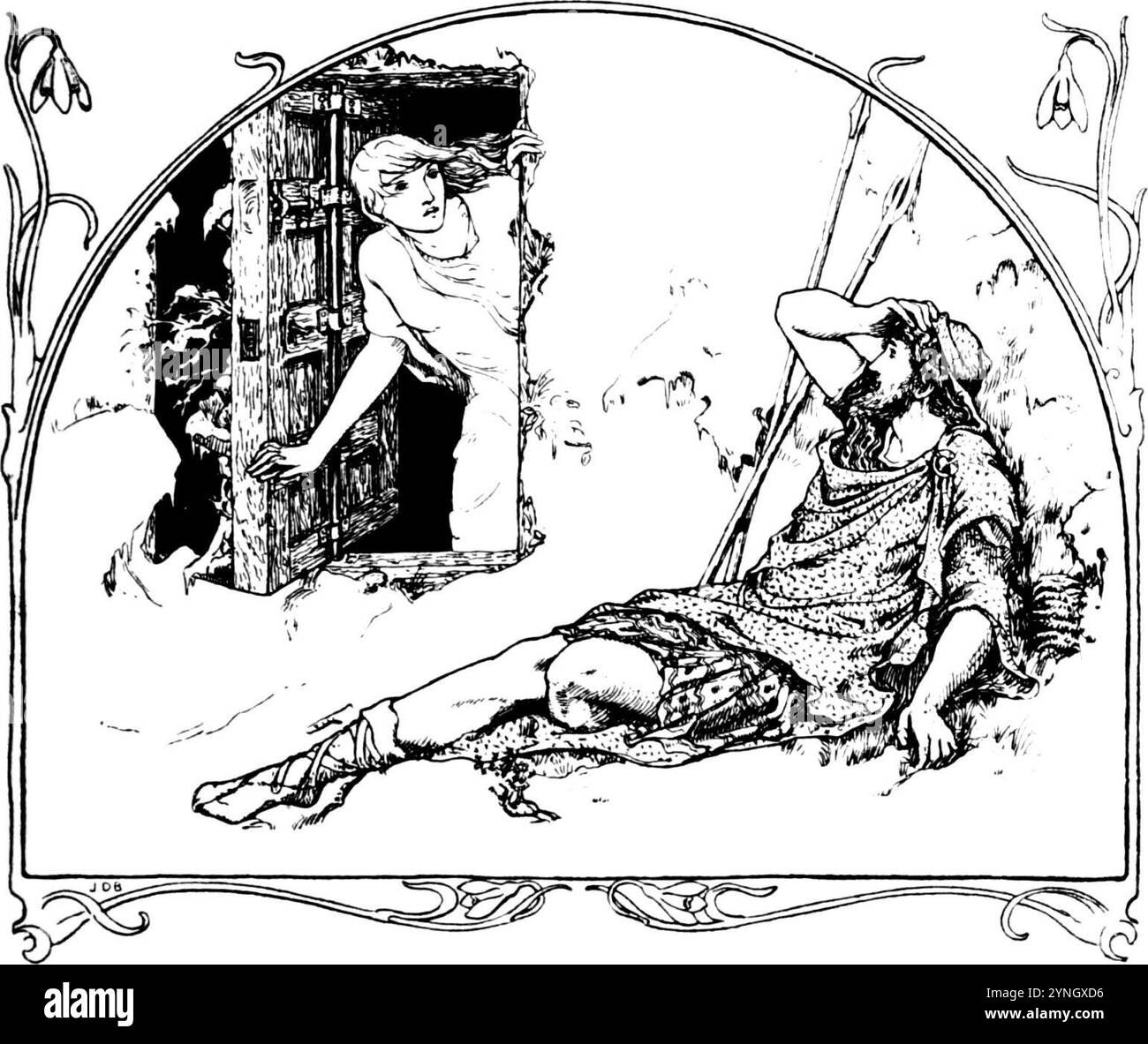 Celtic Fairy Tales-1892-089-1 Stock Photo - Alamy