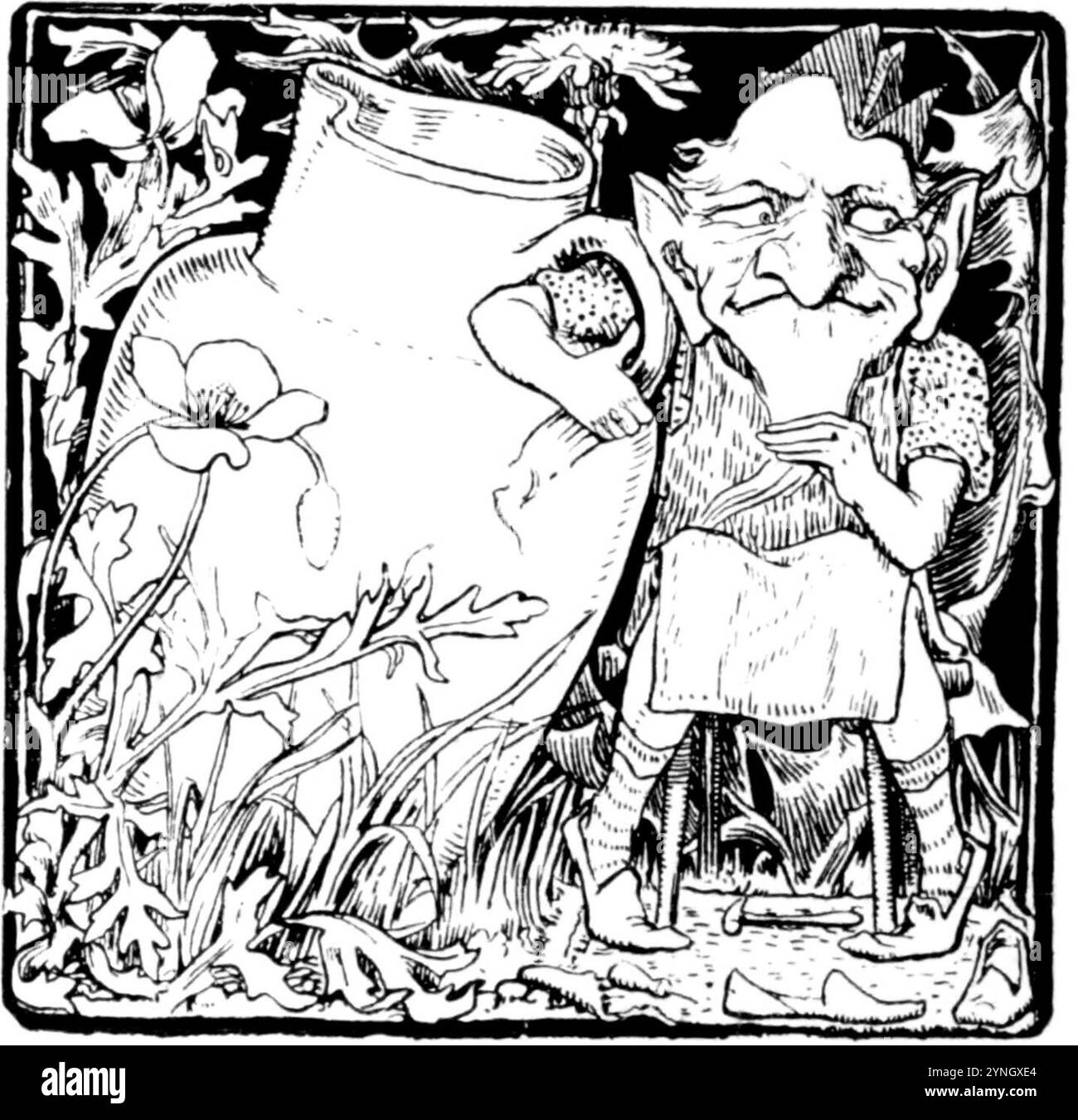 Celtic Fairy Tales-1892-048-1 Stock Photo - Alamy