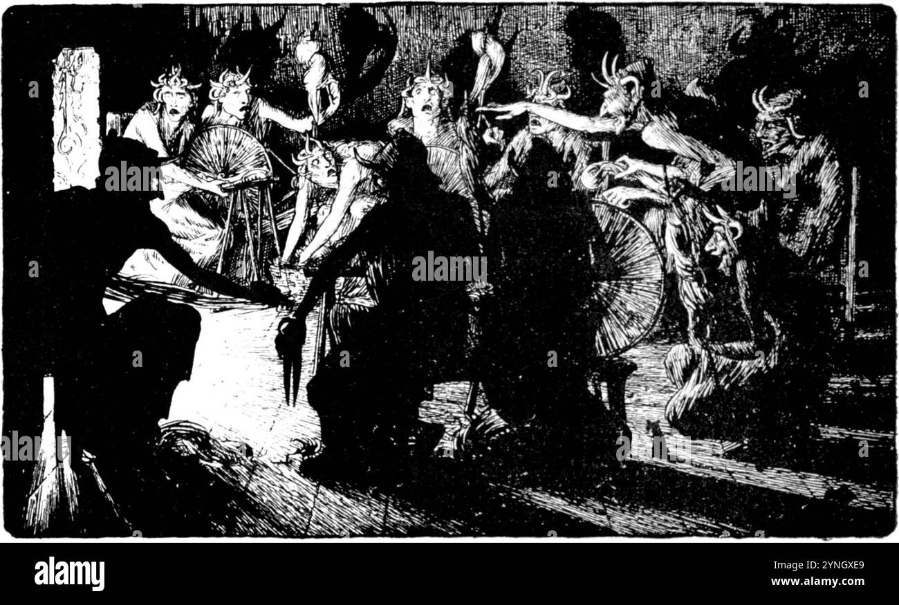 Celtic Fairy Tales-1892-052-1 Stock Photo - Alamy