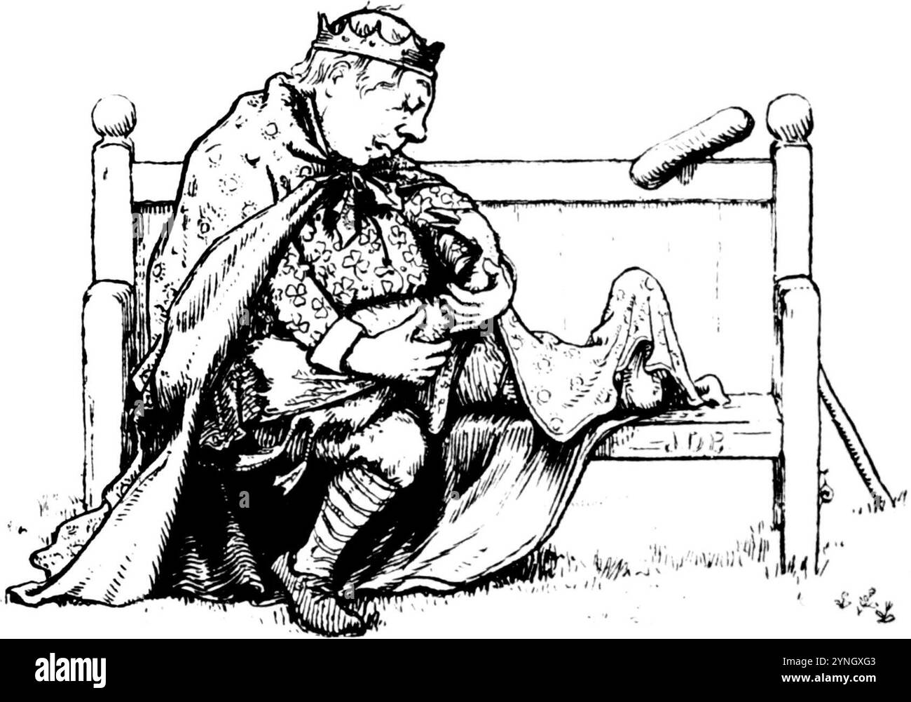 Celtic Fairy Tales-1892-120 Stock Photo - Alamy