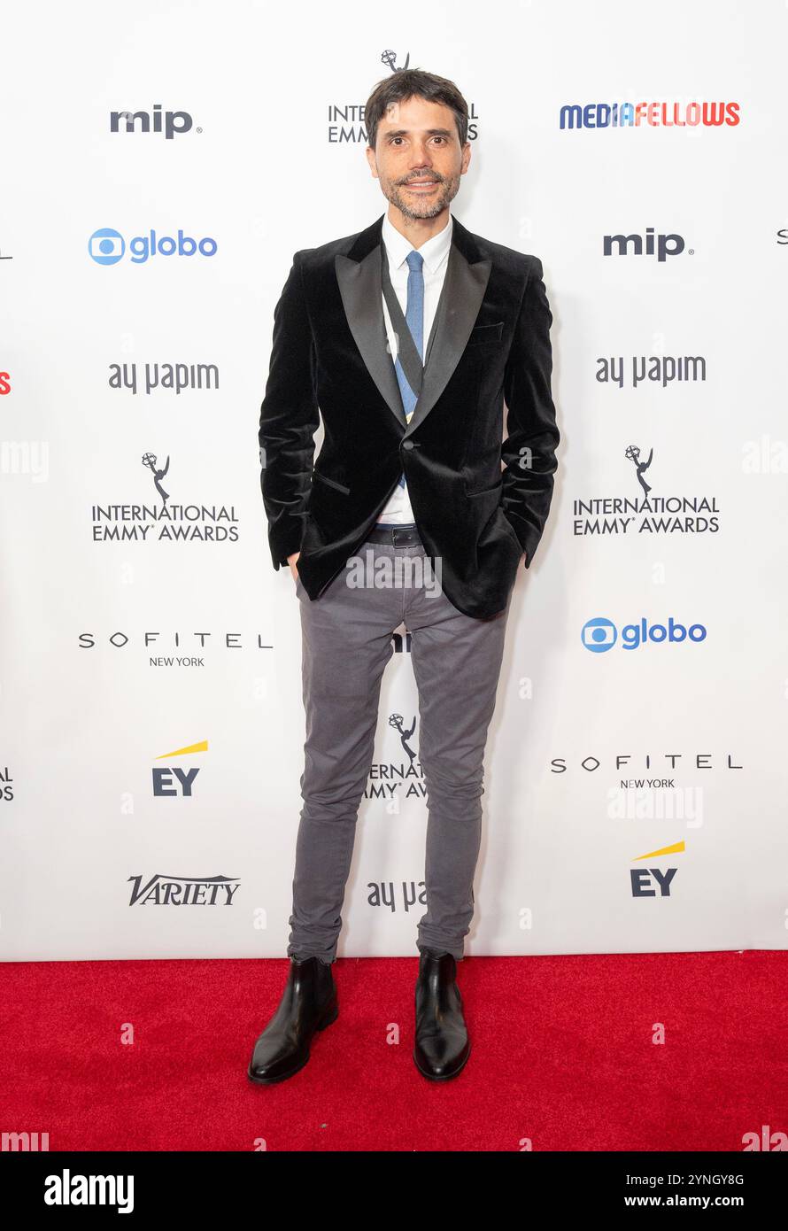 New York, USA. 25th Nov, 2024. Chef Virgilio Martinez attends ...