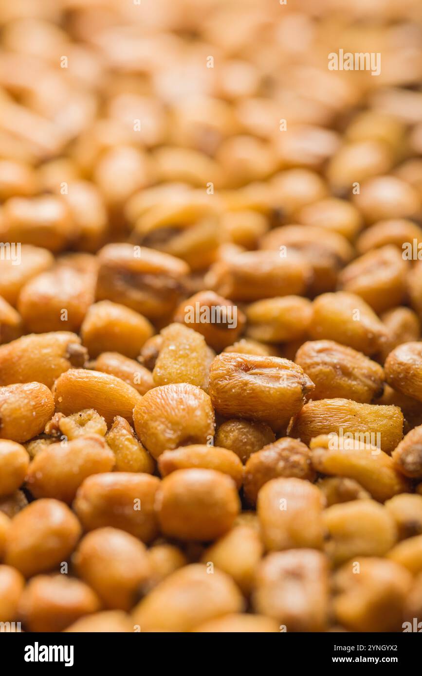 A roasted salted corn snack Stock Photo - Alamy