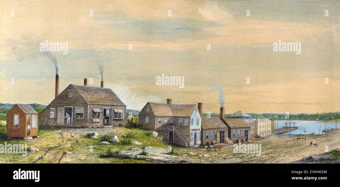 Centre street in 1815 hi-res stock photography and images - Alamy